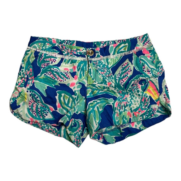 Lilly Pulitzer | Shorts | Lilly Pulitzer Beckon Blue Wake Up Call ...